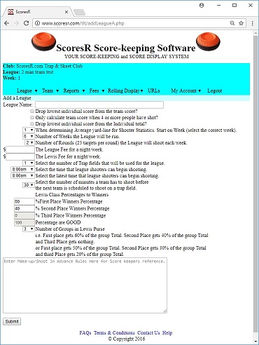 ScoresR.com YOUR SCORE-KEEPING and SCORE DISPLAY SYSTEM